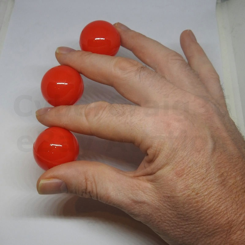 MULTIPLYING BALLS CLASSIC MANIPULATING STAGE MAGIC TRICK RED VANISH ...