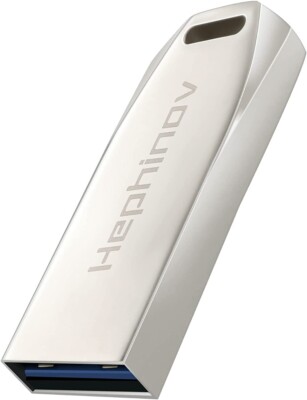 Hephinov USB Stick Up to 100MB/s Read UDP Thumb Drive 128GB (IL/RT6 ...