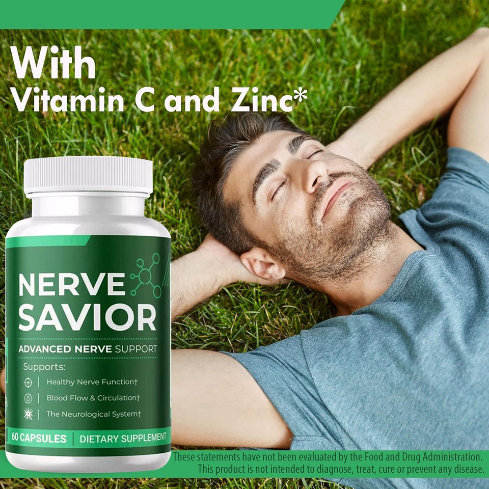 Nerve Savior Advanced Nerve Support Formula - Neuropathy Pain Relief R ...