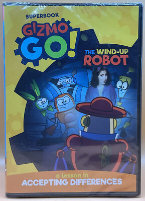 Gizmo Go! The Wind-Up Robot DVD 2021 **SEALED NEW** **Buy 2 Get 1 Free ...