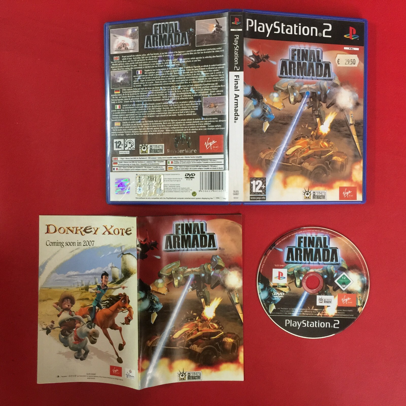 (PS2) FINAL ARMADA (ITA 2006 PAL) Sony PlayStation 2 + Manuale GIOCO ...