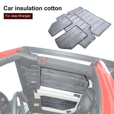 4x Car Roof Headliner Insulation Cotton Cover for Jeep Wrangler JK 4 ...