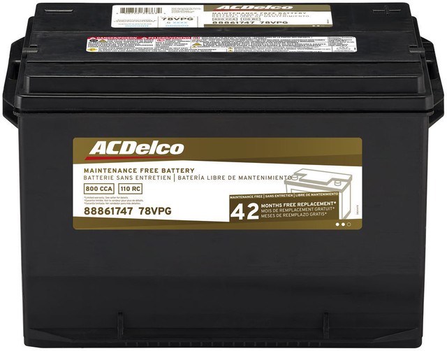 Vehicle Battery-42 Month Warranty ACDelco 78VPG for sale online | eBay