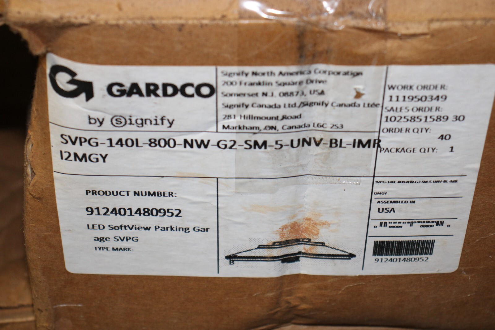 PARKING GARAGE LIGHT GARDCO LED SoftView | eBay