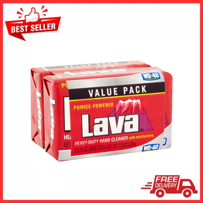 Lava Heavy-Duty Hand Cleaner Bar Soap, 5.75 oz (Twin Pack) | eBay