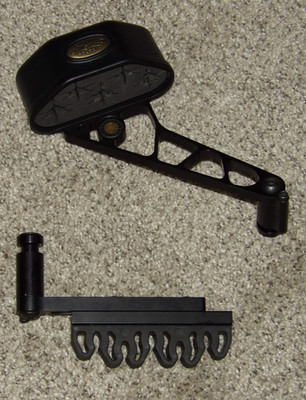Used RH Mathews Fixed Position Two Piece 5 Arrow Quiver- Black - w/Long ...