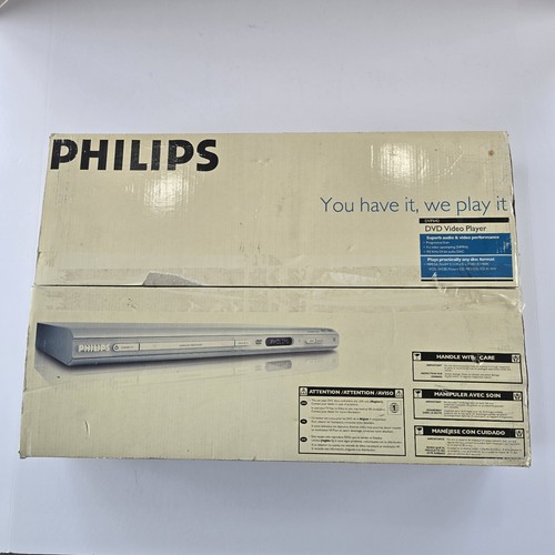 Philips DVP642 DVD Video Player DivX MP3 CD-R/RW Progressive Scan Open Box | eBay