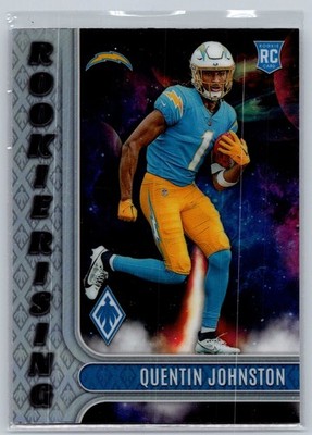 2023 panini phoenix football quentin johnson rookie rising rookie card ...