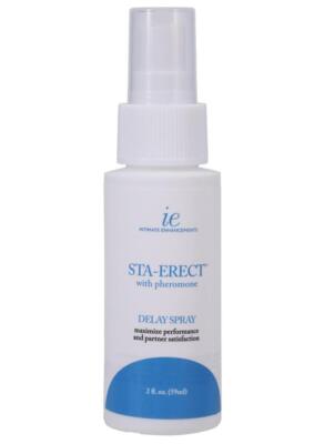 Sta-Erect Delay Spray for Men 2oz - Male Maintain and Prolong Erection ...