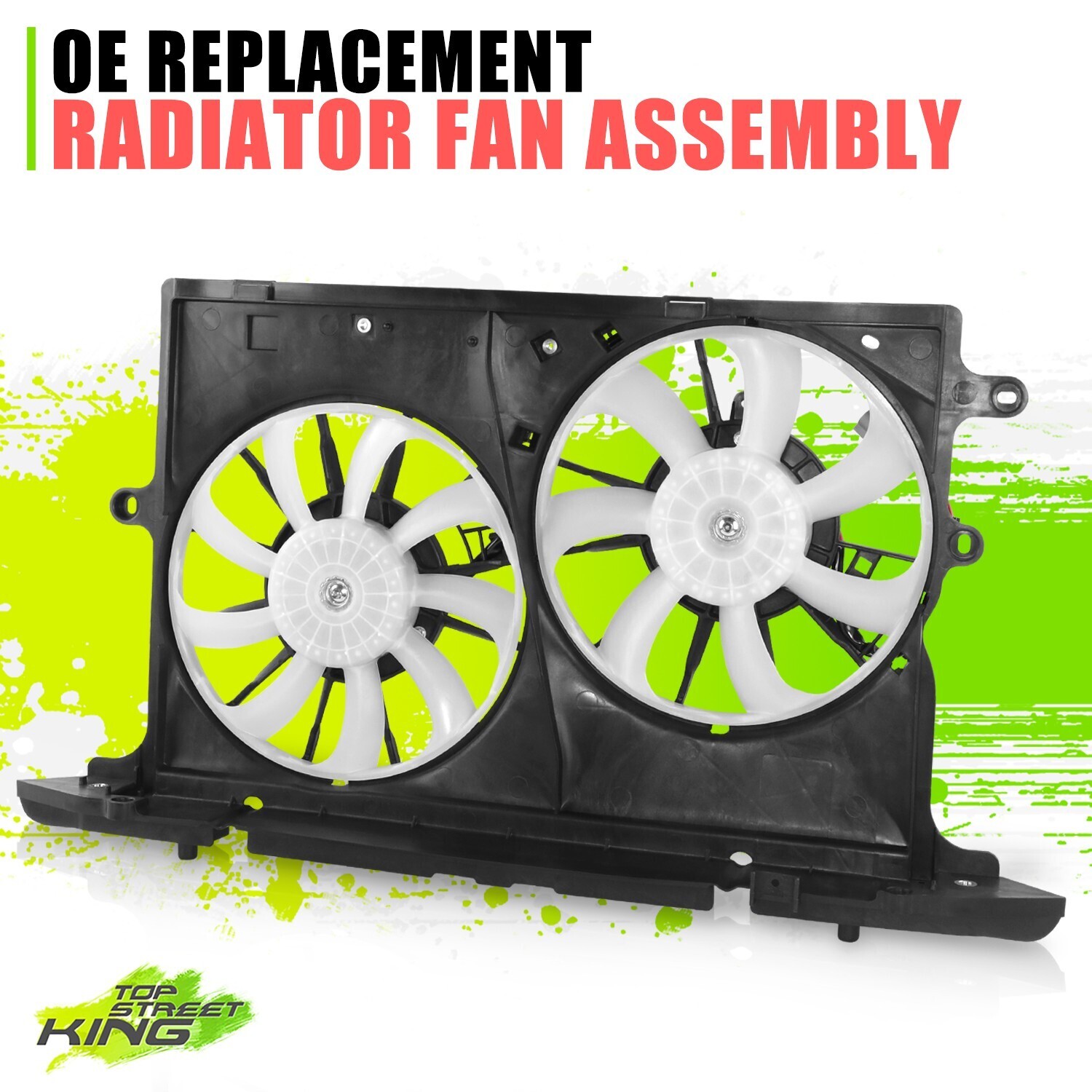Factory Style Engine Radiator Cooling Fan Assembly for Scion xB 2.4 L4 ...