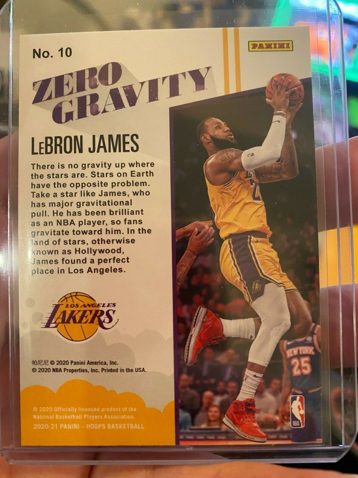2020-21 Panini NBA Hoops - Zero Gravity LeBron James #10 for sale ...