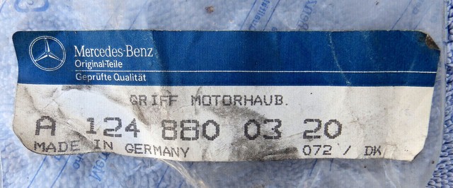 Mercedes-Benz B W246 Bonnet Release Pull Handle A1248800320 OEM for ...