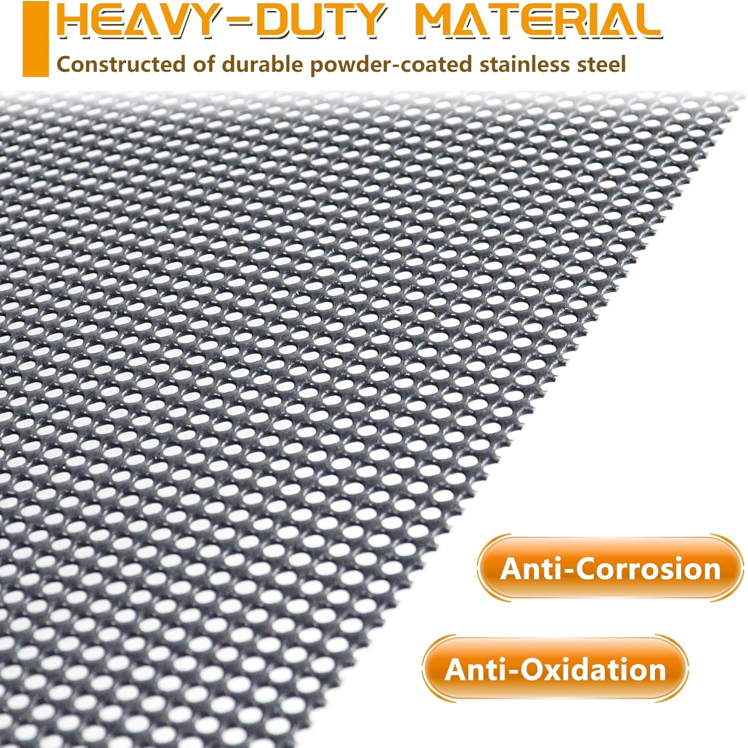 Universal Sizes Stainless Steel Micro Mesh Gutter Guard Leaf Protection ...