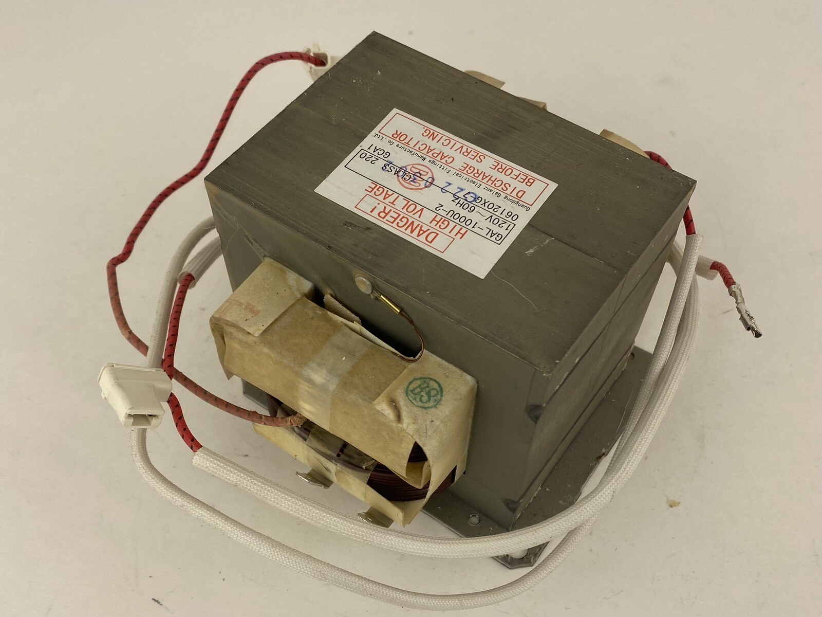 GAL-1000U-2 Galanz Hamilton Beach Microwave High Voltage Transformer | eBay