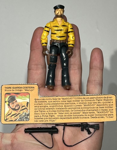 Gi Joe Brazil Estrela Comandos Em Acao Marujo Tiger Force Shipwreck ...