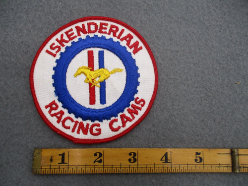 Vintage Iskenderian Racing Cams Patch Mustang V2[ | eBay