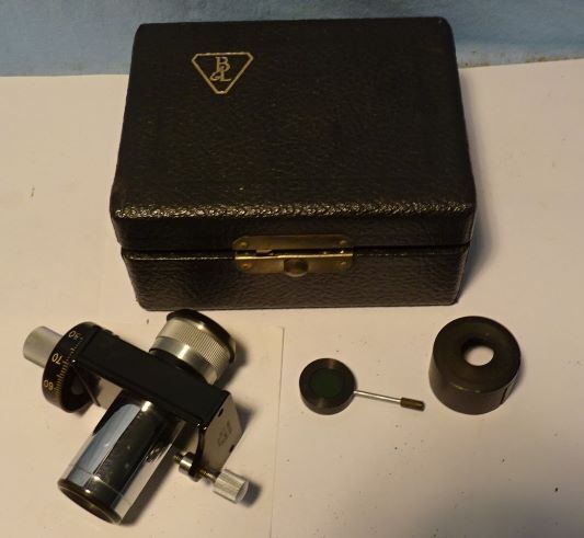 ** Vintage - BAUSCH & LOMB - USA - FILAR Microscope Eyepiece w ORIGINAL ...