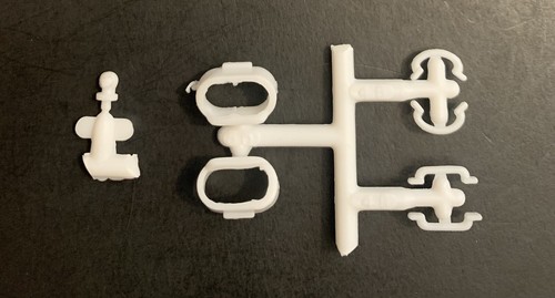 Hogans Hero's WW2 Jeep REAR BODY PARTS 237 1635A Model Car Parts ...