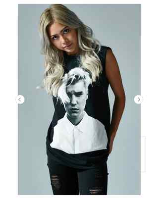 Justin Bieber Purpose World Tour All Access x PacSun Muscle Tank Top #6 ...