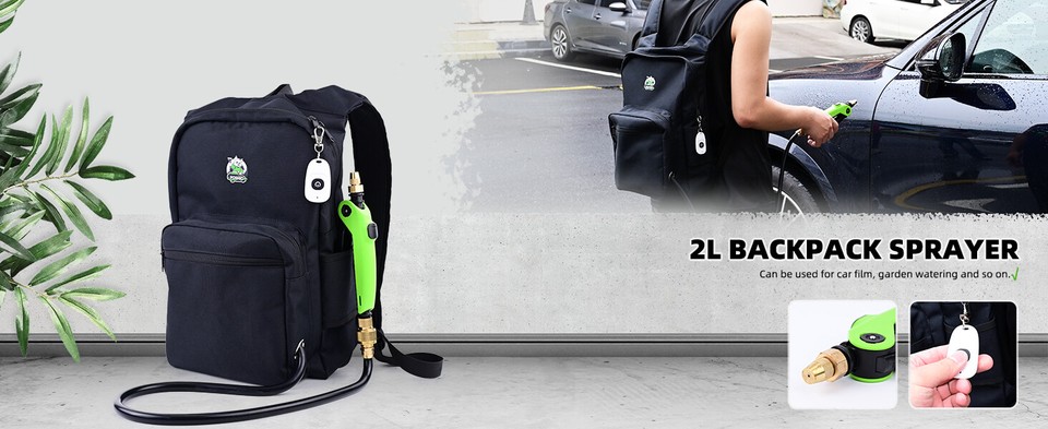 Window Tinting High Pressure Water Pump Sprayer Backpack 70 psi for Car ...