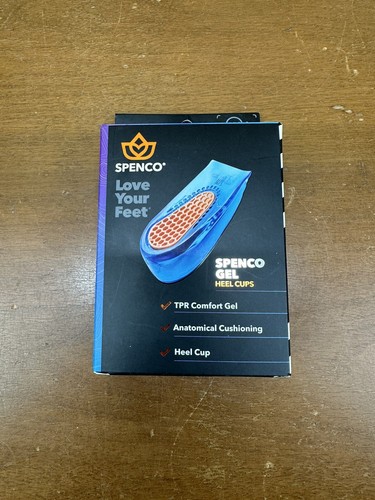 Spenco Gel Heel Cup Shoe Inserts for Pain Relief from Heel Spurs or Bruising - S | eBay