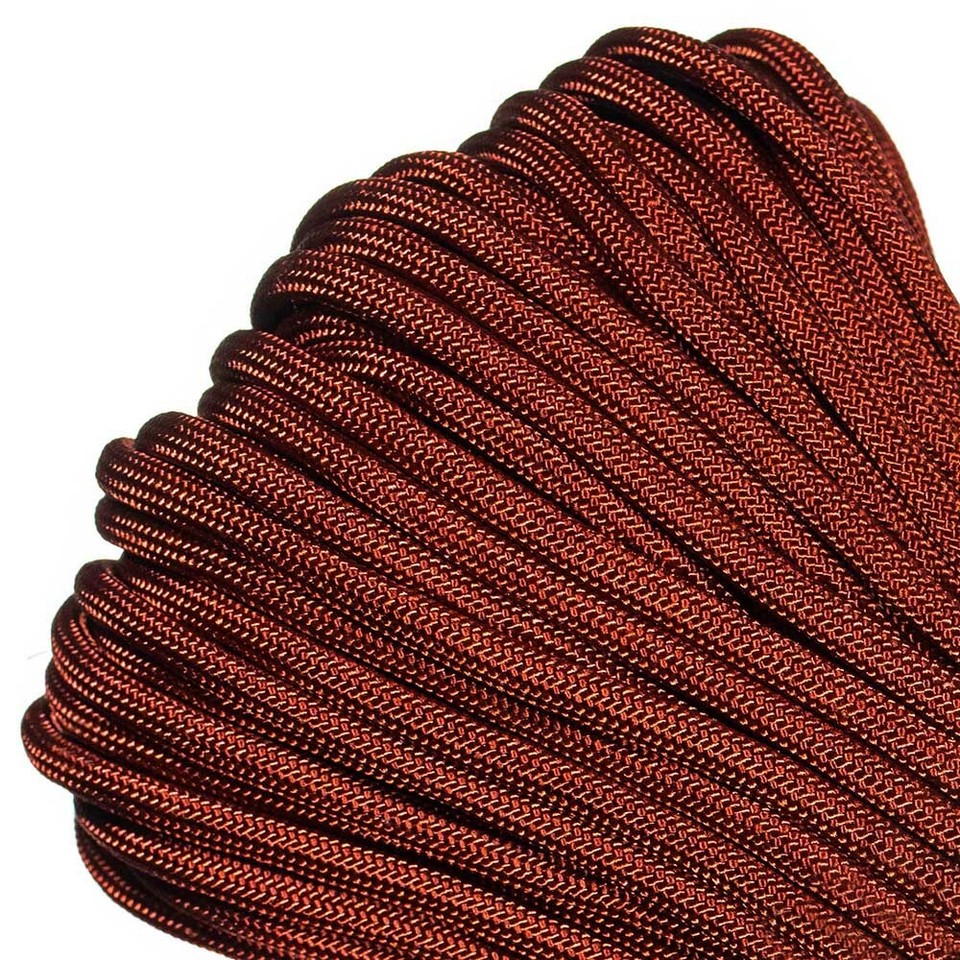 550 Paracord 100 50 25 10 Feet 4 mm Type III Parachute Para Medic Rope ...