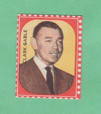 Clark Gable 1950's Nannina Italian Film Card Rare | eBay