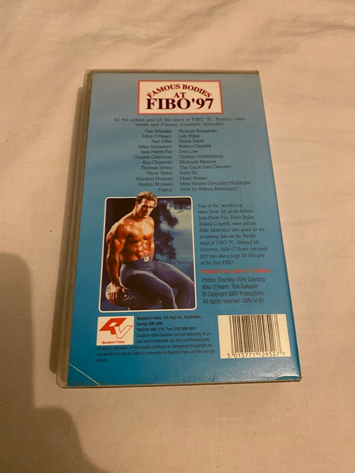 Famous Bodies At FIBO '97 [1997] VHS TAPE CIB PAL | eBay