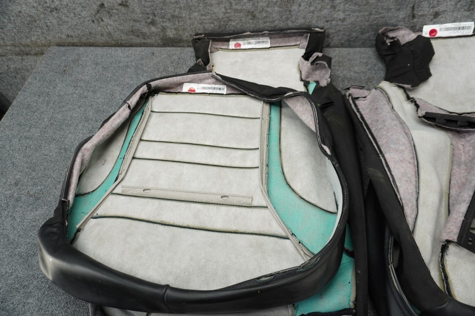 Rear Leather Seat Cover Set Mercedes X166 W166 Gle63 Gl63 Amg oem | eBay