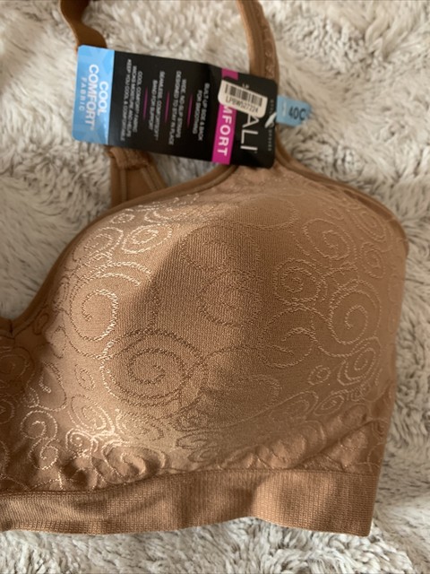 Bali Comfort Revolution Wire Bra 3463 Cinnamon Size 40C for sale online ...