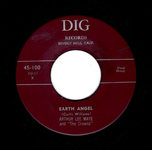 L.A. DOOWOP-ARTHUR LEE MAYE/CROWNS-EARTH ANGEL/HONEY LOVE-DIG 100 | eBay