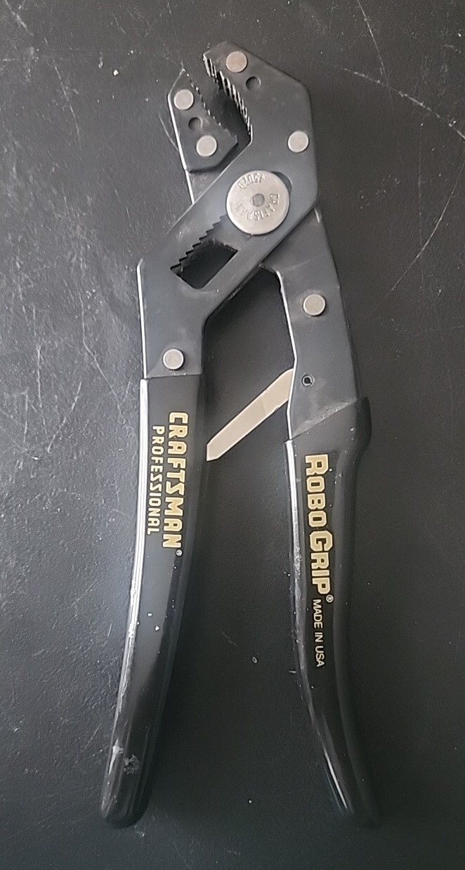 Craftsman Professional Robo Grip Pliers 45029 Made in USA 9 ROBOGRIP ...