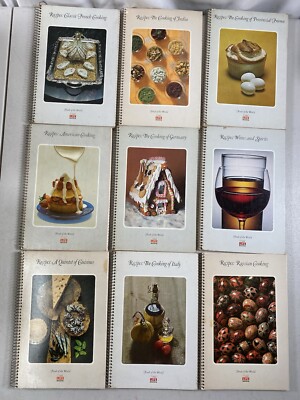 (9) Time Life Foods Of The World Recipe Paperback Books Spiral ...