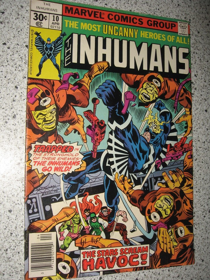 The Inhumans #1 Marvel Comic Book Collection Lot 1995 Black Bolt Medusa ...