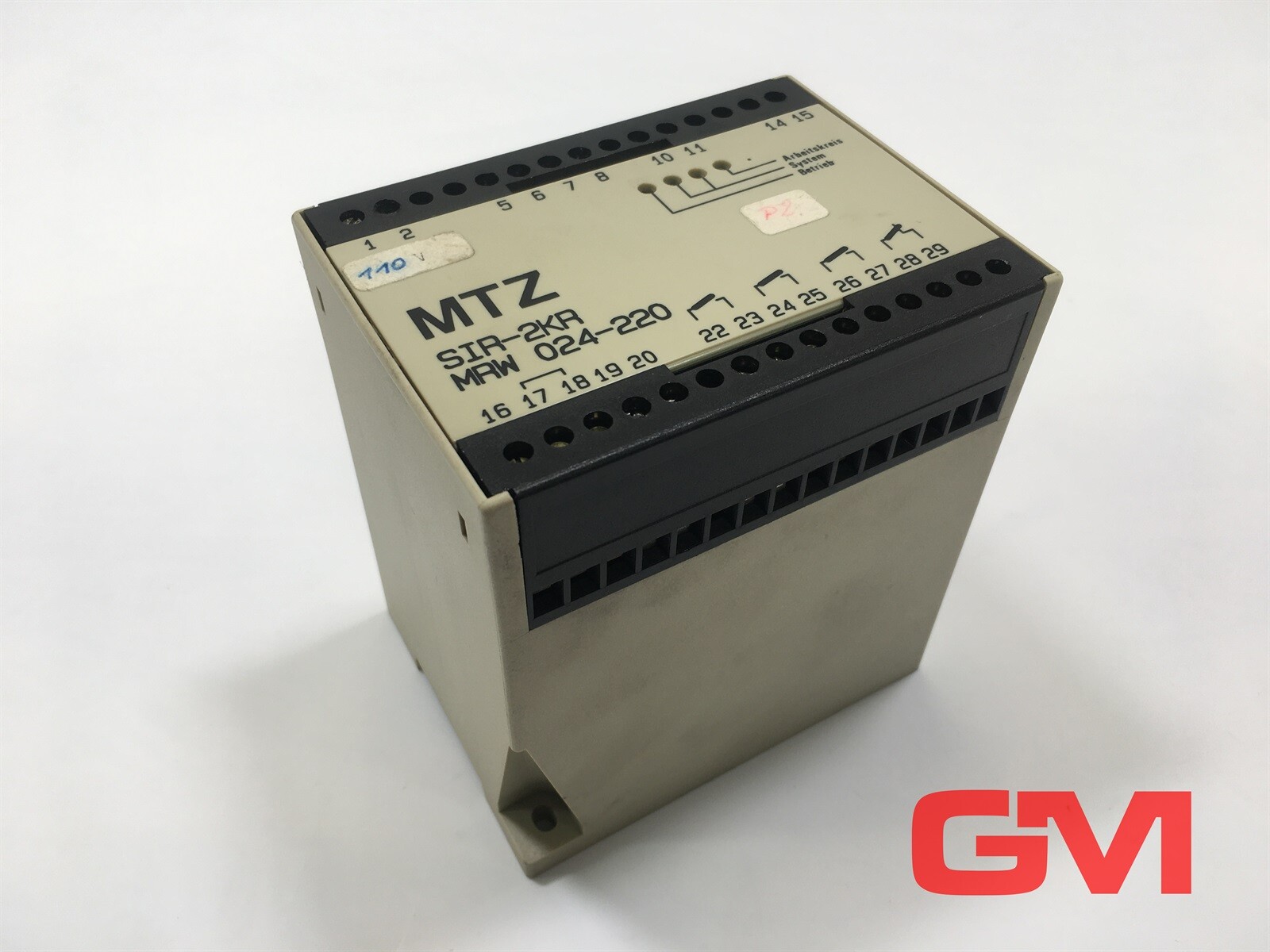 Mtz Safety Relay SIR-2KR MAW 024-220 24 V DC 220V AC Relay | eBay