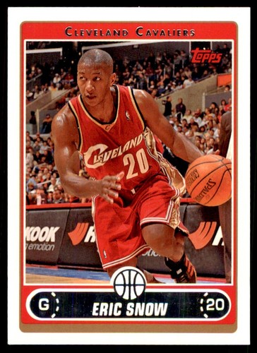 2006-07 Topps Eric Snow Cleveland Cavaliers #57 | eBay