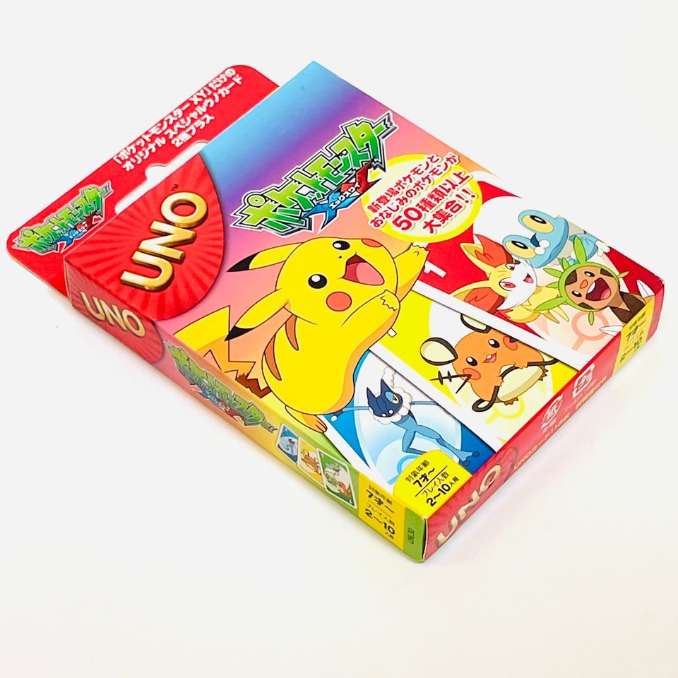 Rare UNO Pocket Monster XY Pokemon Game cards Nintendo Japanese | eBay