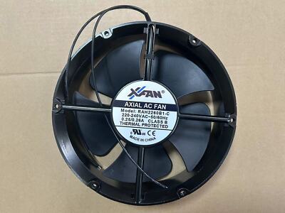 Round XFAN RAH2260B1-C 220-240v 0.25/0.26A high temperature cooling fan ...