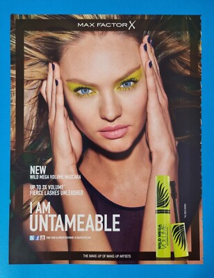 CANDICE SWANEPOEL Supermodel in Magazine Beauty Print Ad | eBay