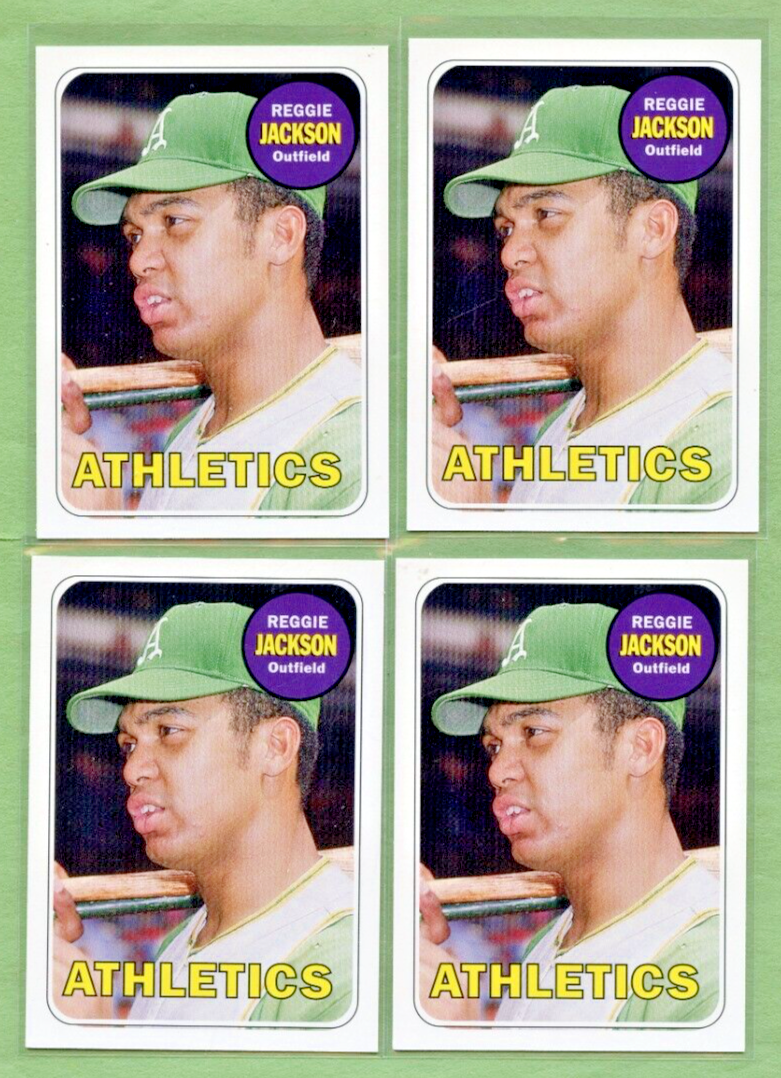 2006 Topps Rookie of the Week Lot of (4) Reggie Jackson Week 11 1969 | eBay