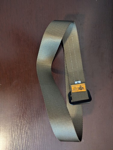 USGI DLA ADJUSTABLE Riggers Belt with Extra Hook and Loop OCP Coyote ...