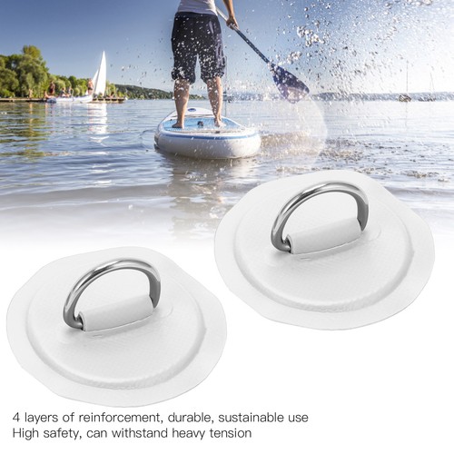 D Ring Pad Patch PVC Inflatable Boat Raft Dinghy Canoe Surfboard Kayak ...