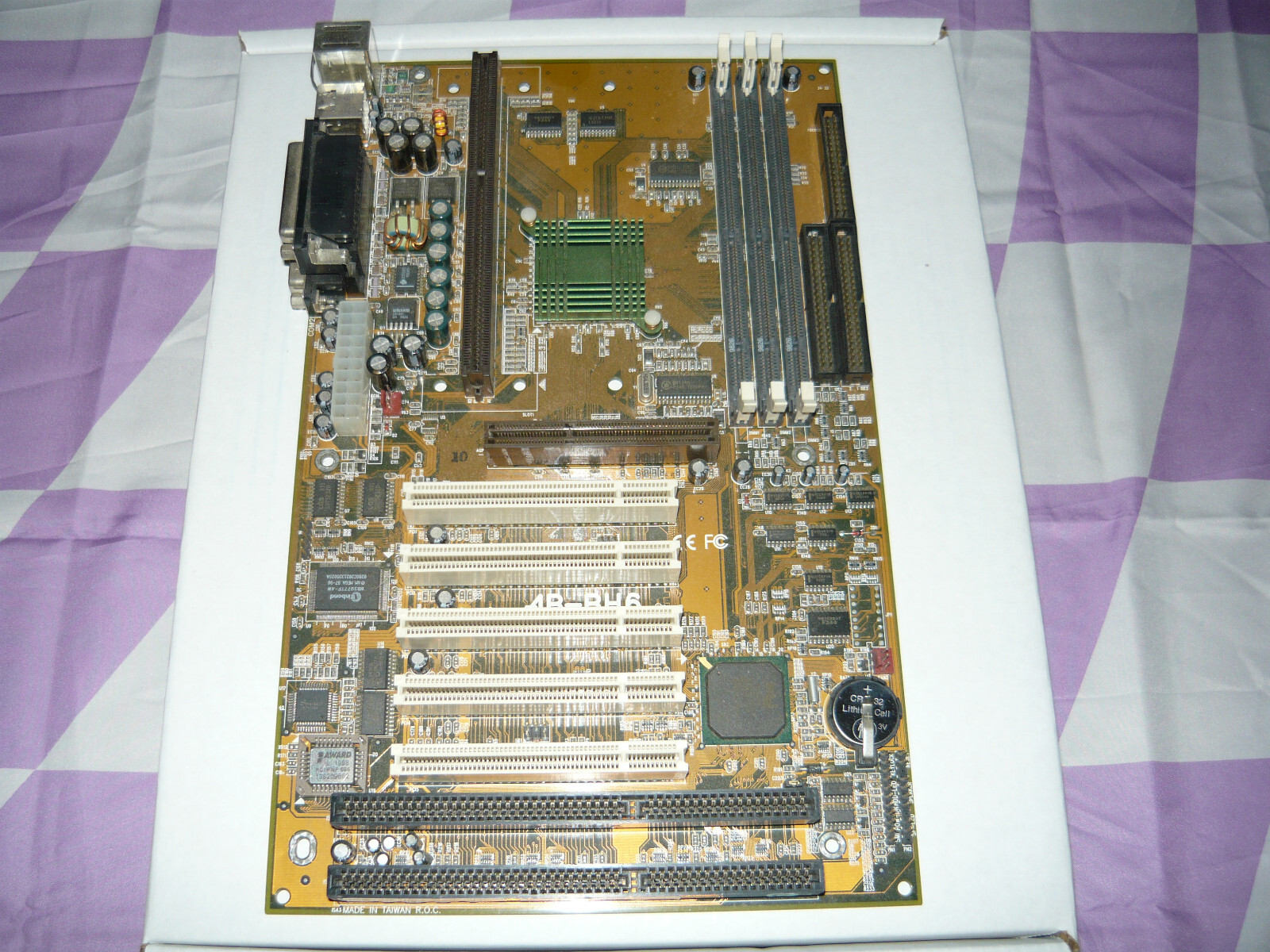 Vintage ABIT AB-BH6 Slot 1 Motherboard Intel 440BX Pentium III Used ...