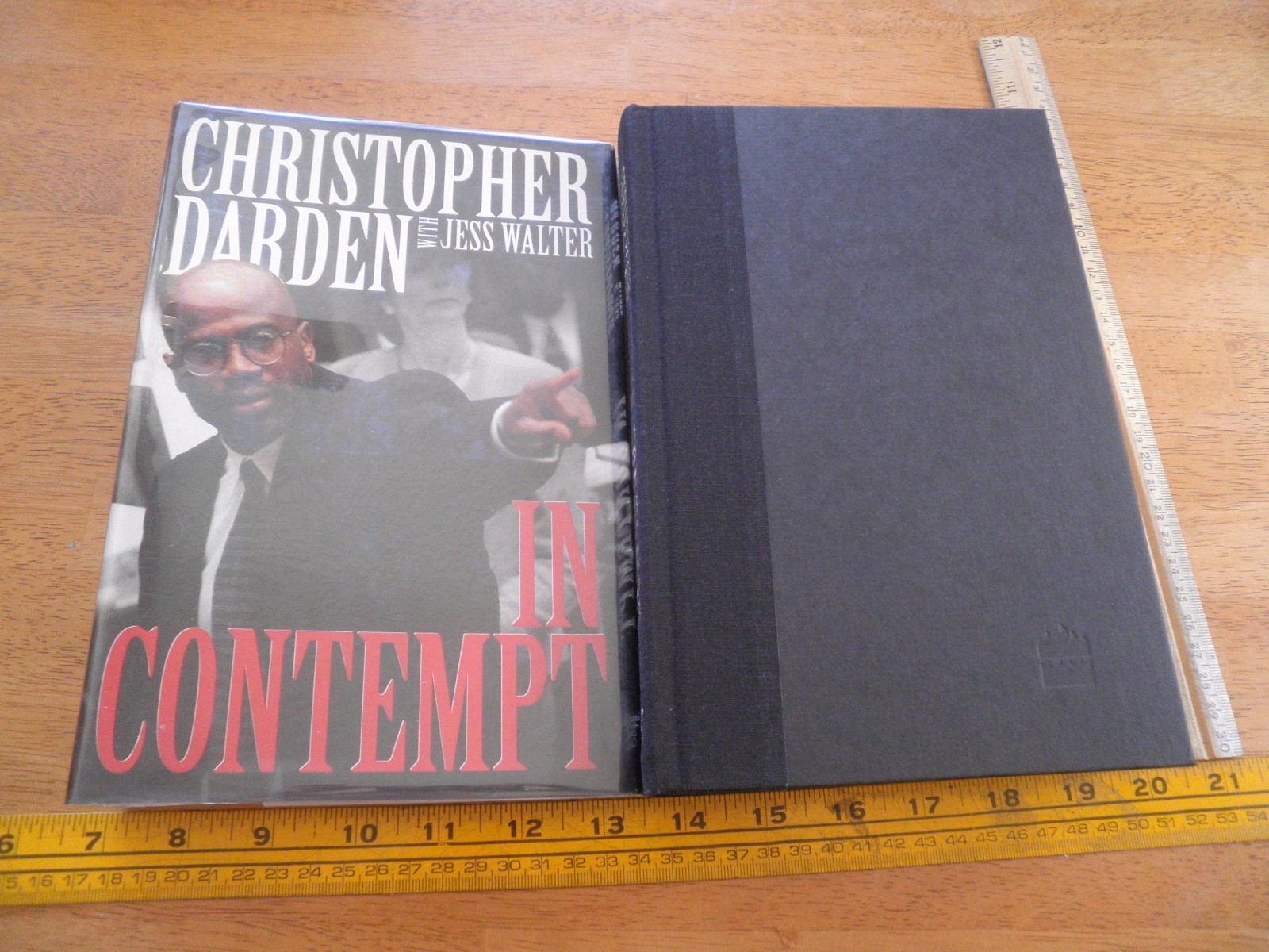 Christopher Darden In Contempt book 1st pr 1st edition signed OJ ...