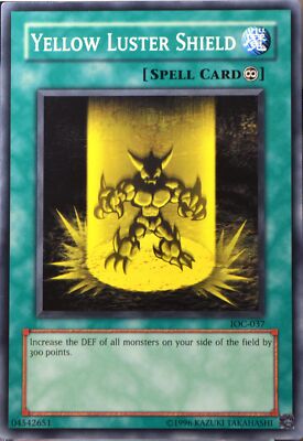 carte YU-GI-OH IOC-037 Yellow Luster Shield NEUF | eBay