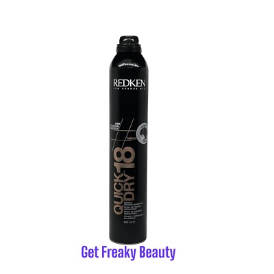 11 oz. Redken Quick Dry 18 Instant Finishing Hairspray. 365ml. NEW. | eBay