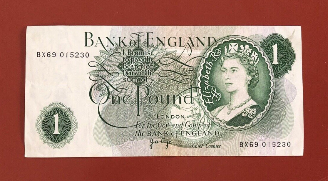 Gran Bretagna - 1 Pound - 1970 | eBay