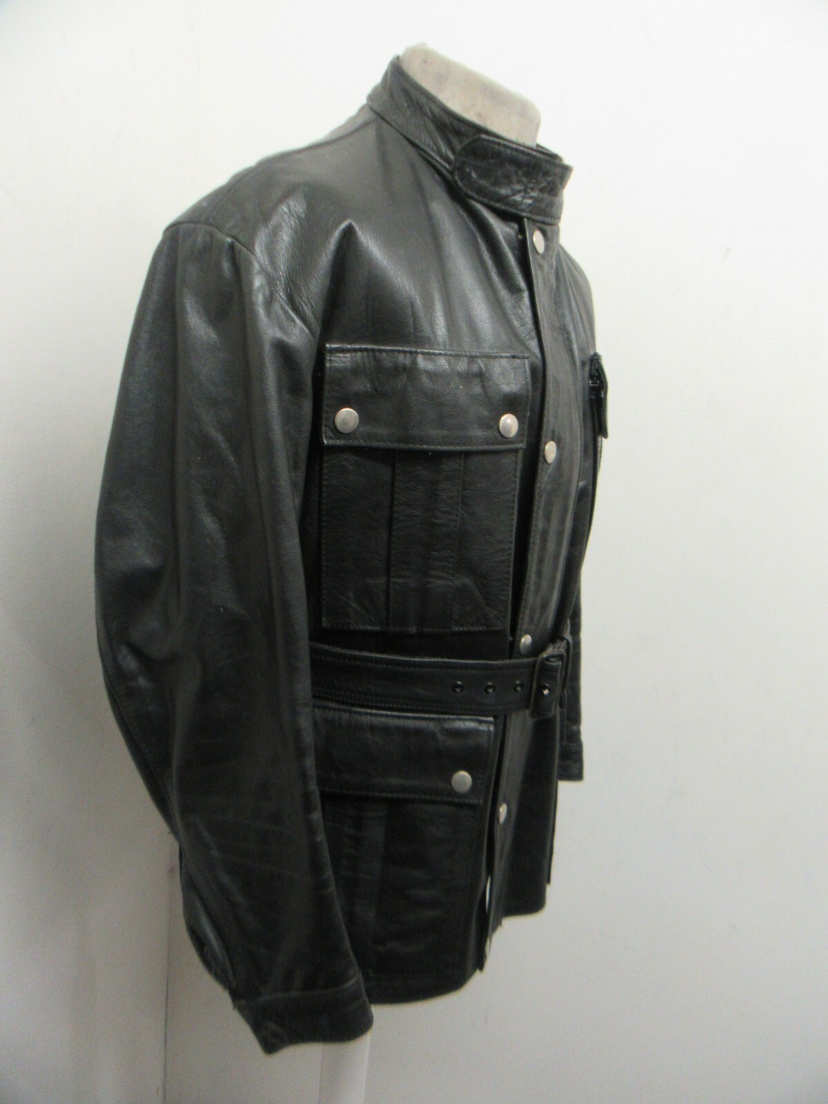 VINTAGE 70s GOLDTOP LEATHER MOTORCYCLE POLICE PATROL … - Gem