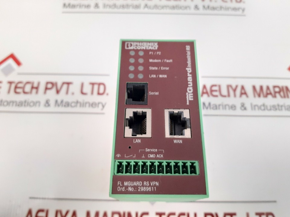 Phoenix Contact FL Mguard RS VPN Analog Router 2989611 | eBay