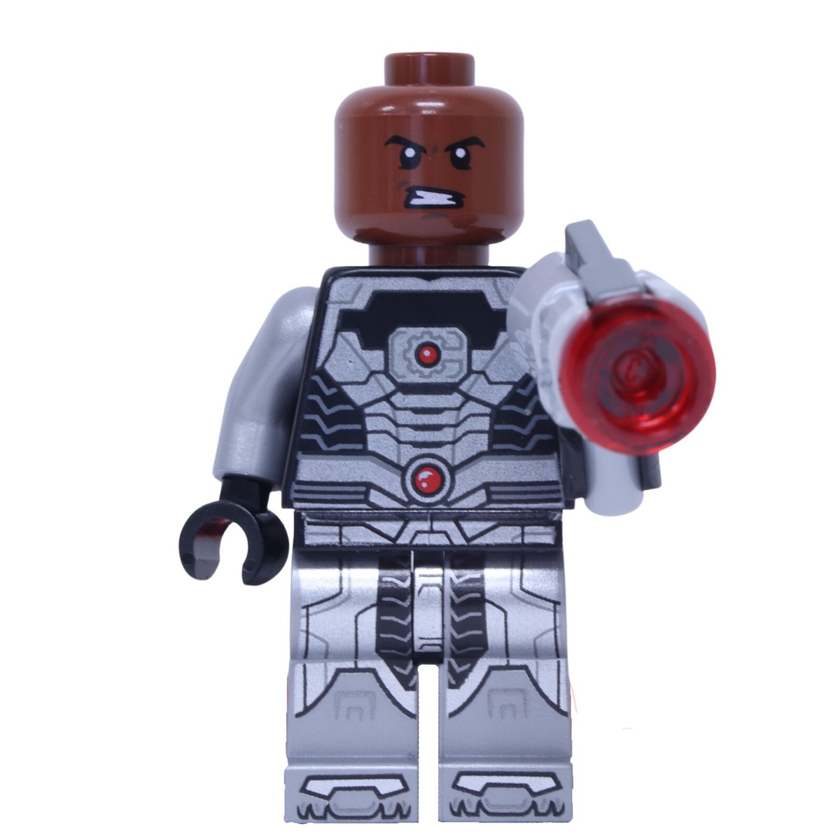 Lego Cyborg 2015 LEGO Blaster Arm Sh436 Minifigur DC Super Heroes